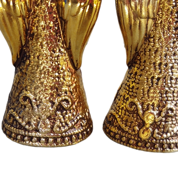 napco | Holiday | Napco Gold Angels Candlestick Holders Japan National ...